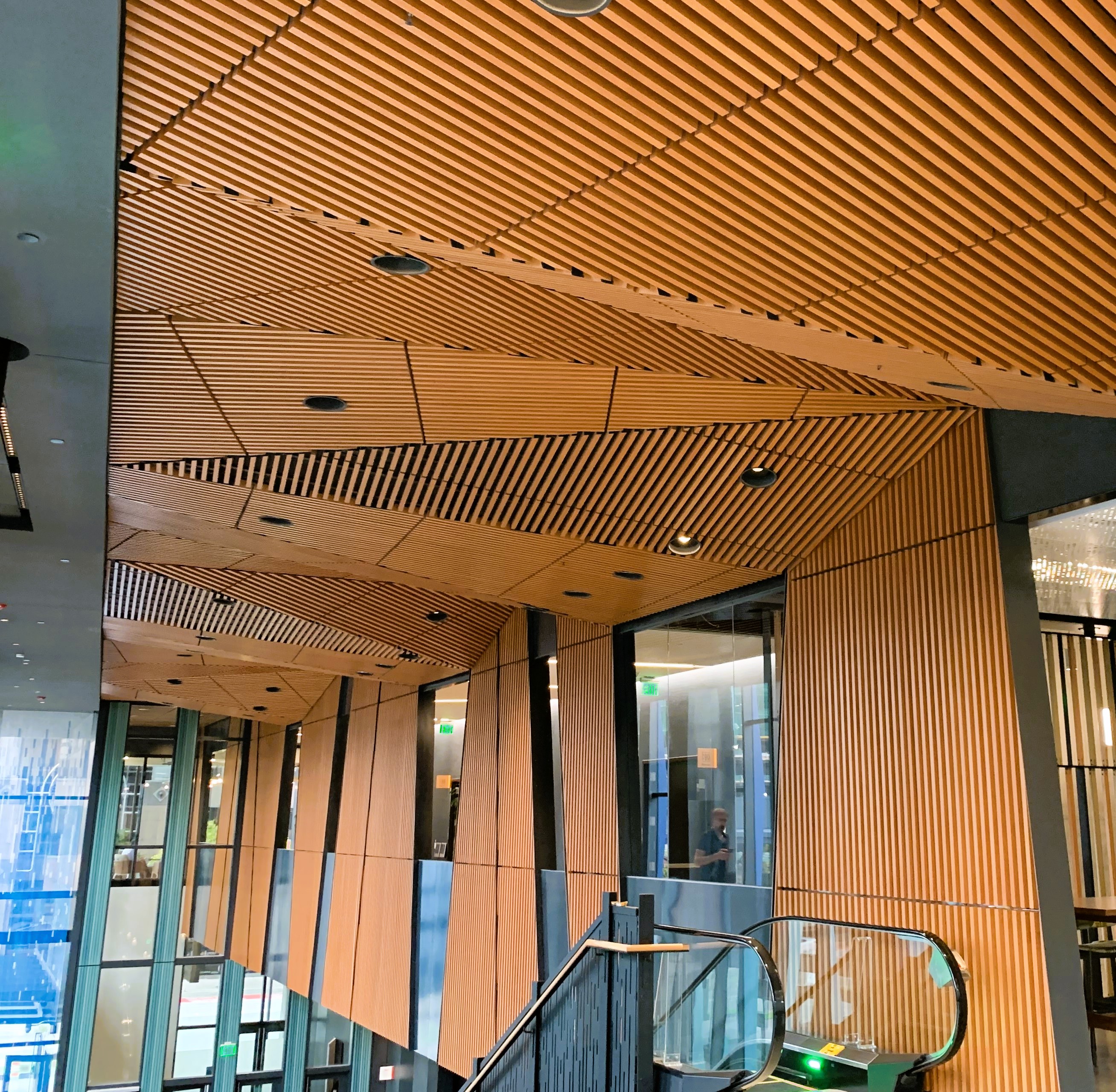 2 Wood Slat Ceiling Image 4 – Acoustical Design Inc